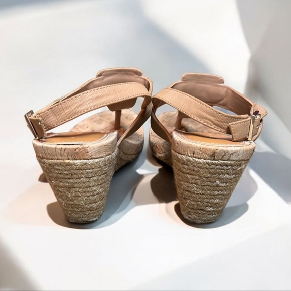 Alex Marie | Shoes | Alex Marie Burdett Thong Espadrille Wedge In Tan ...